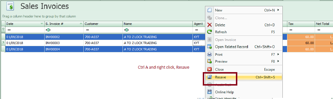 SST Service Tax Payment Basis [Optimum] : QNE Optimum Sdn. Bhd.